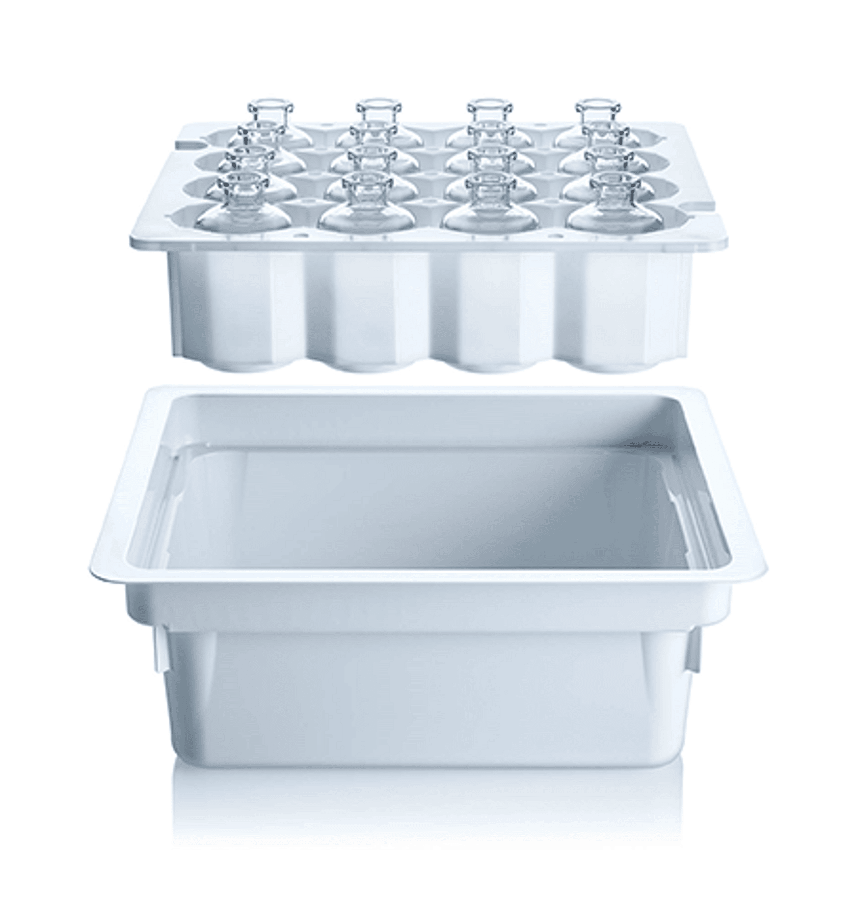 adaptiQ® Cup Nest Sterile Vials | RTU Vials | Adelphi Healthcare Packaging